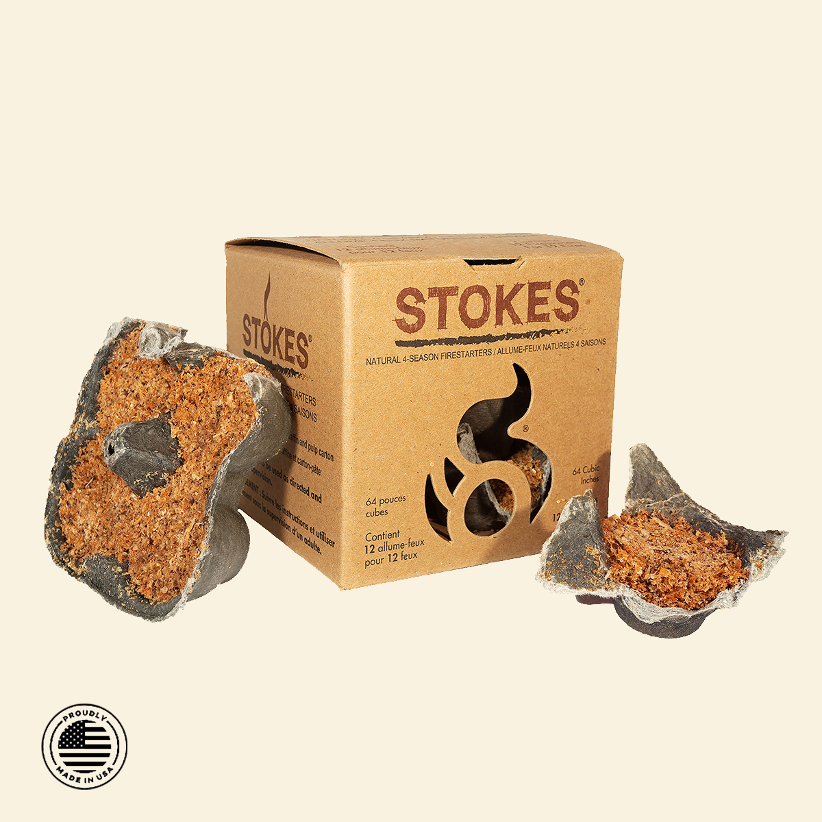 STOKES All-Natural Firestarters – Stokes Firestarters